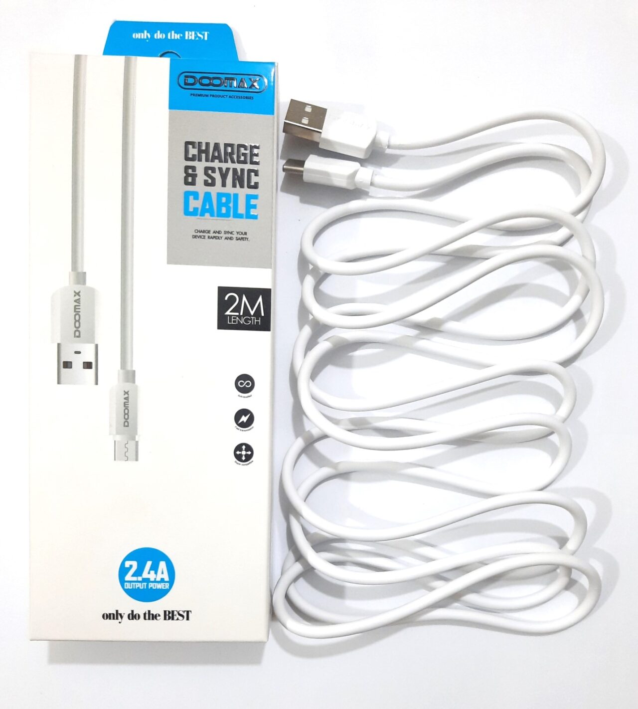 Type-C Fast Charging +Data Transfer Cable 2m Length