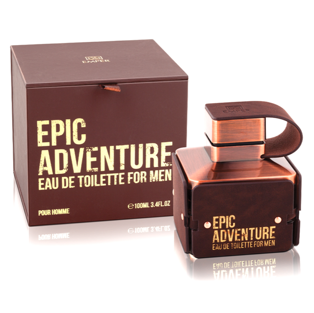 EMPER EPIC Adventure Eau De Toilette Pour Homme 100ml For Men Made in UAE