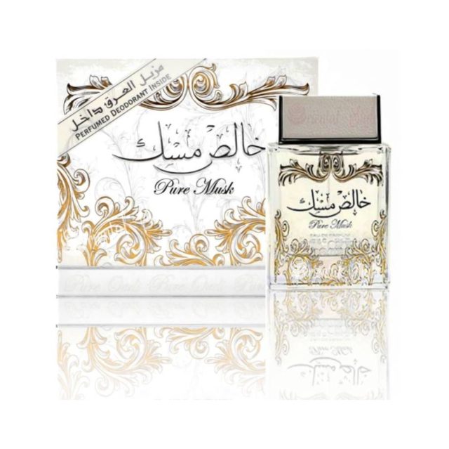 Pure Musk Lattafa Eau De Parfum 100ml Natural Spray For Men and Women ...