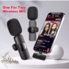k9 Double Wireless Original Mic | Microphone For Android | Iphone | Type c