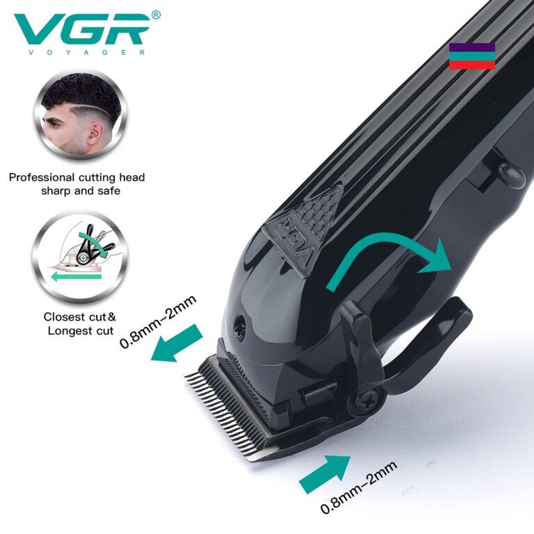 VGR Professional Hair Clipper | Digital Display Cordless Electric Hair Cutter Kit VGR V-282
