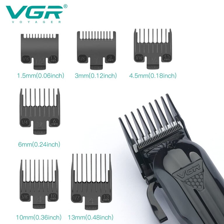VGR Professional Hair Clipper | Digital Display Cordless Electric Hair Cutter Kit VGR V-282