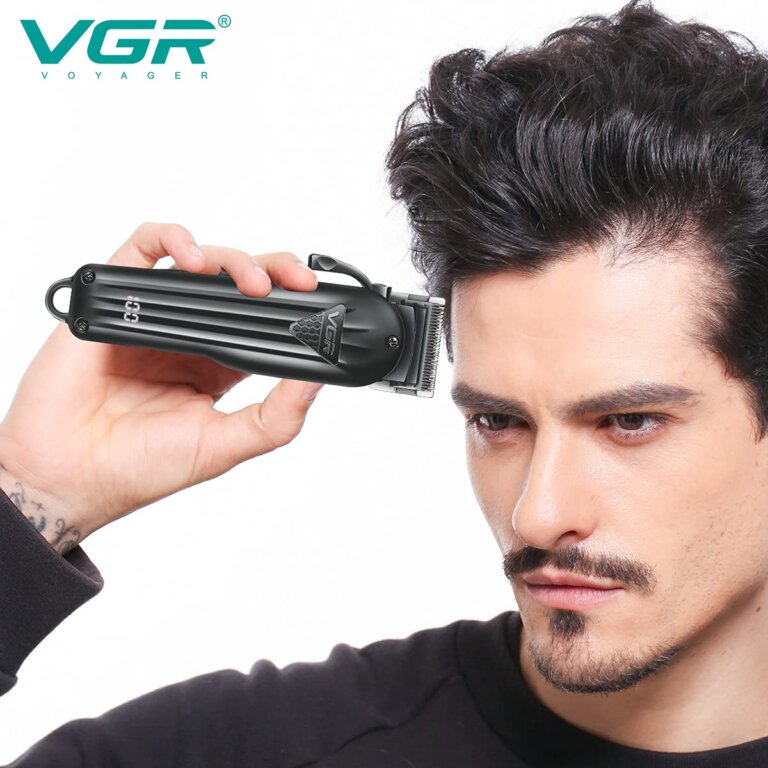 VGR Professional Hair Clipper | Digital Display Cordless Electric Hair Cutter Kit VGR V-282